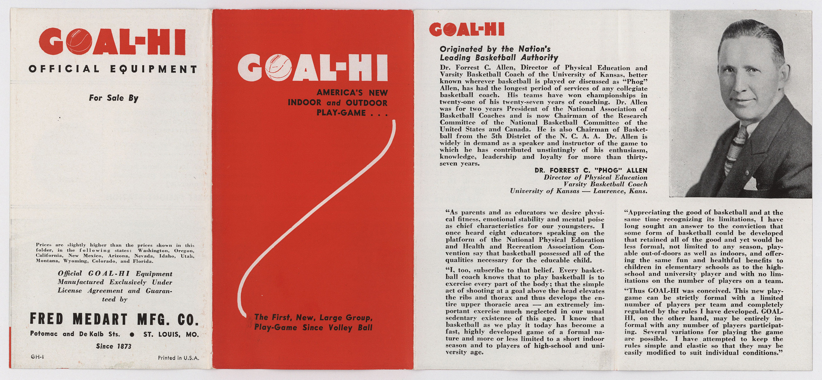 Phog Allen Papers | Libraries